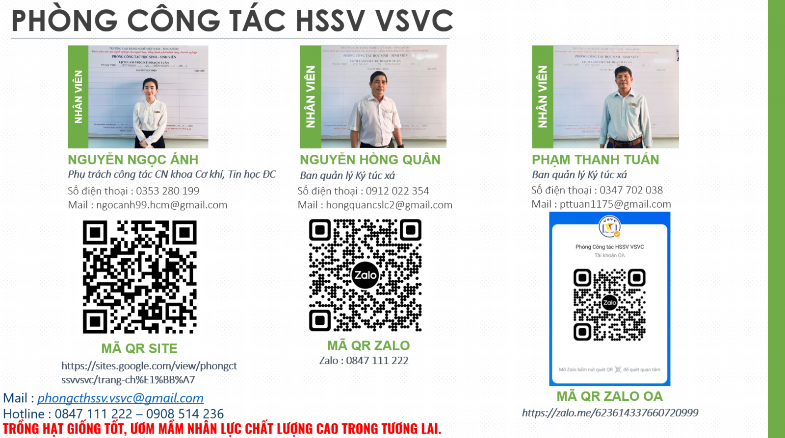 Phòng Công tác HSSV